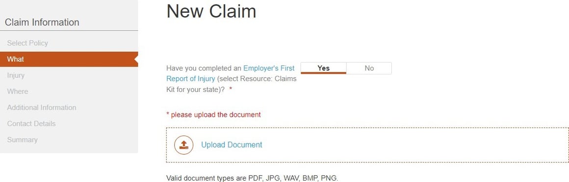 How do I report a claim?